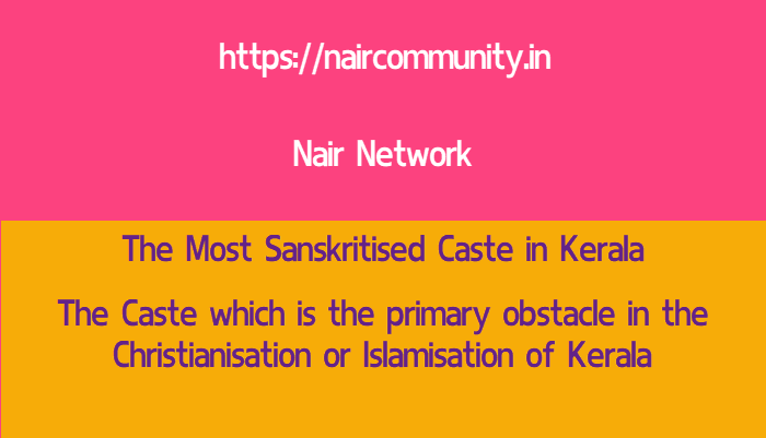 Nair History = Kerala History